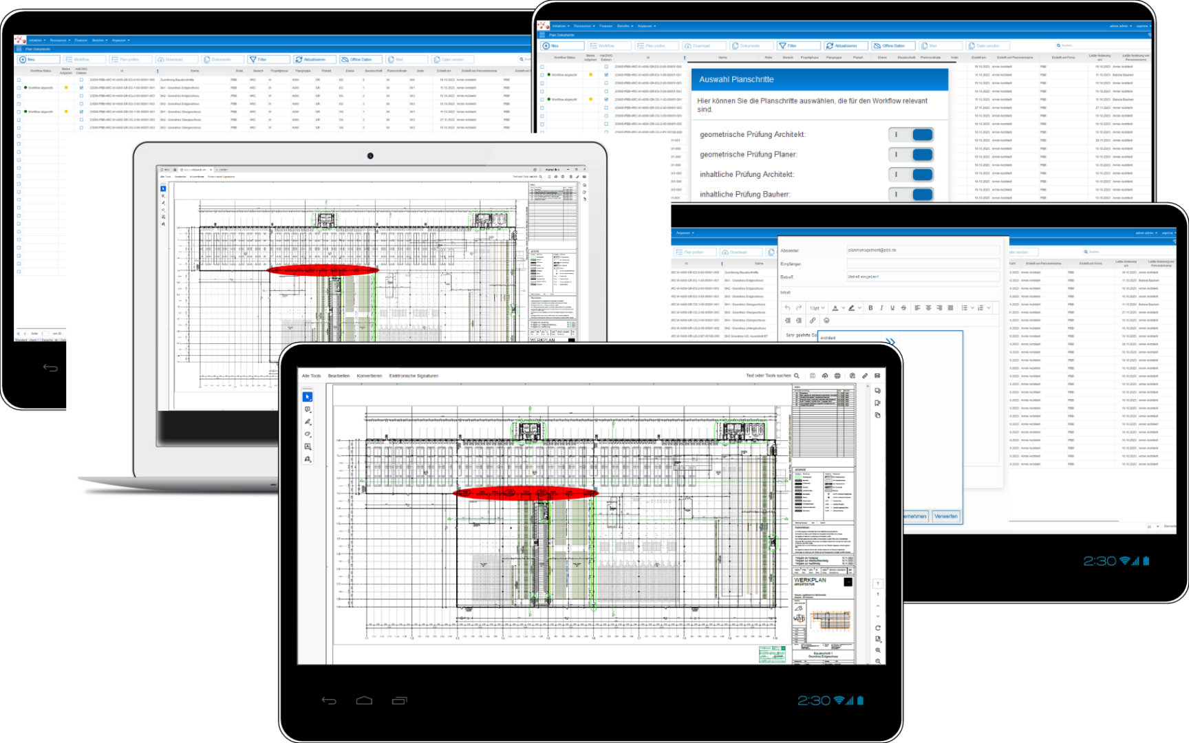 saprima bietet nun auch Planmanagement für Bauprojakte an (Planverwaltung) - saprima® - Compose ...
